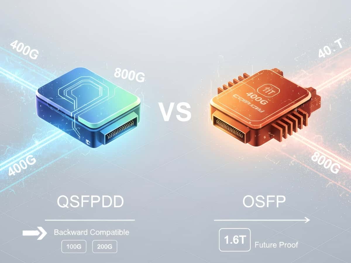 QSFP-DD vs OSFP: Which 400G/800G Form Factor Should You Choose? – Network-Switches