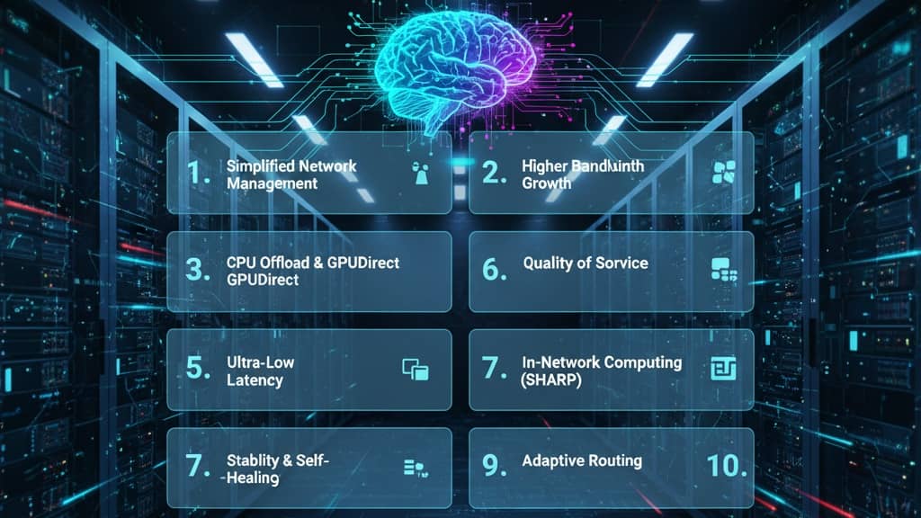 Top 10 Advantages of InfiniBand for AI/HPC/HDR Explained 2025 – Network-Switches