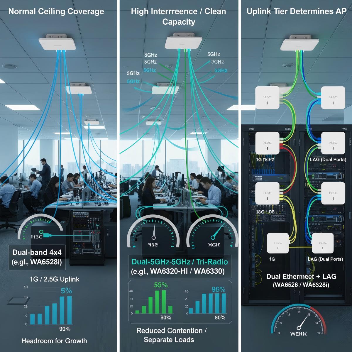 How to choose your right H3C Wi-Fi 6 Ceiling Access Points? – network ...