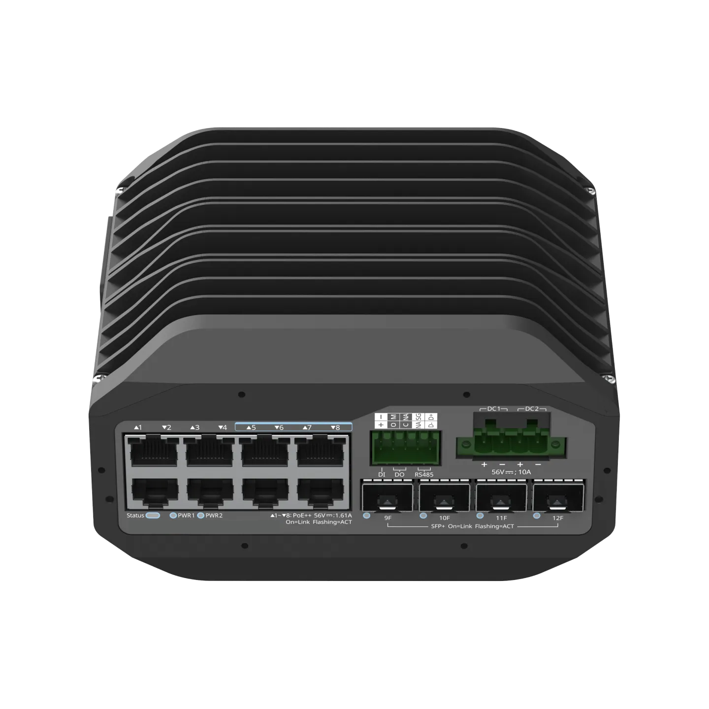 NS-IS5200 Industrial Ethernet | Custom-Brand IP55 10G SFP+ Switches ...