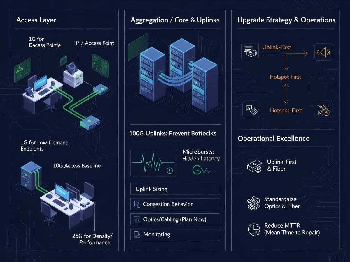 2026 Enterprise Switching Trends: 1G to 10G/25G Access and 100G Uplink ...