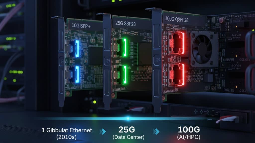 10G vs 25G vs 100G NICs: Selection Guide, Use Cases, and Buying Tips ...