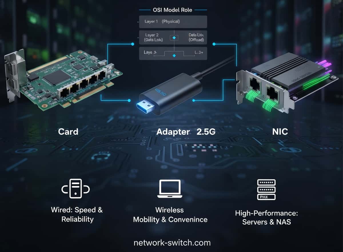 Network Cards, Adapters, and NICs Explained: Types and Speeds 2025 ...