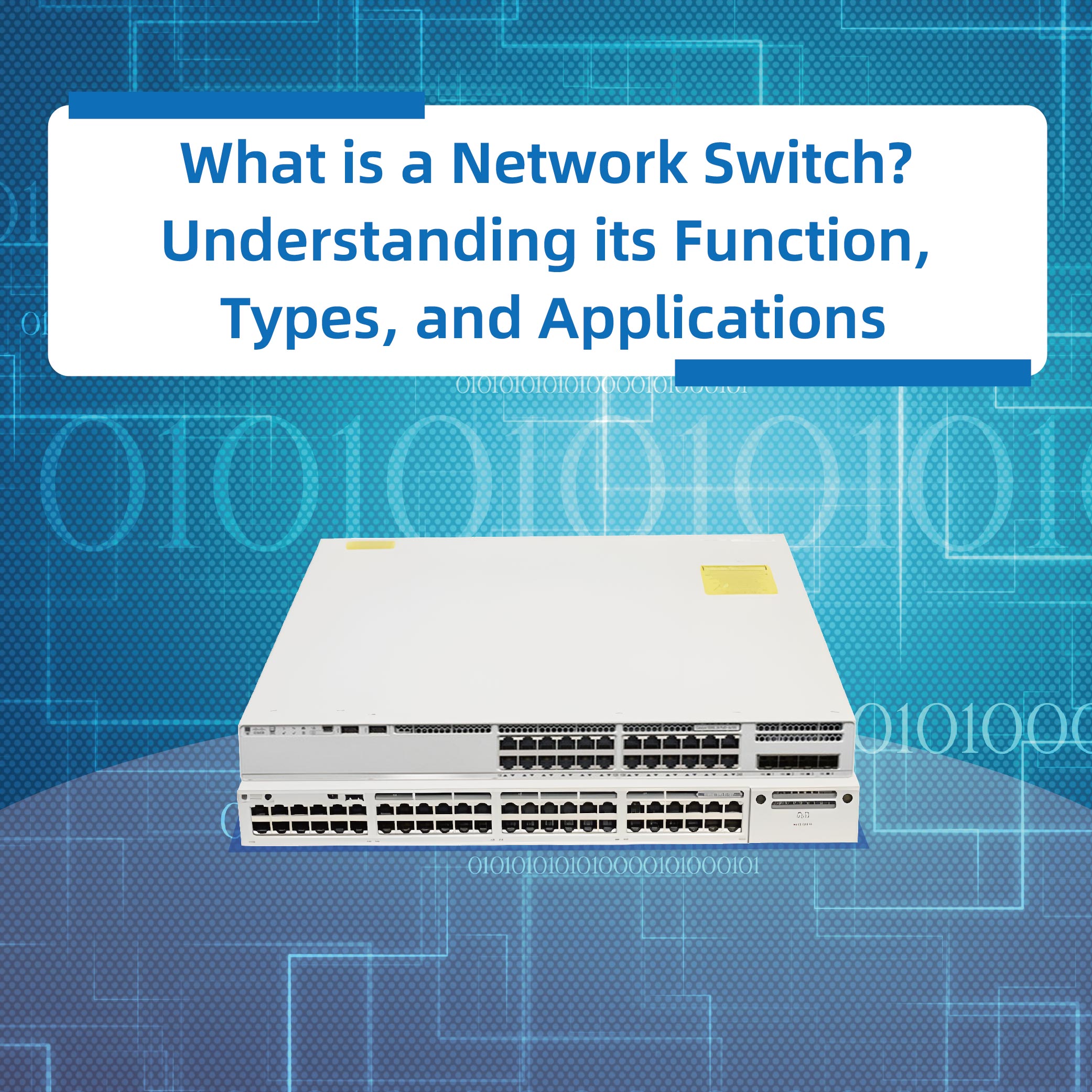what is a Network Switch and what the function, types, Application is ...