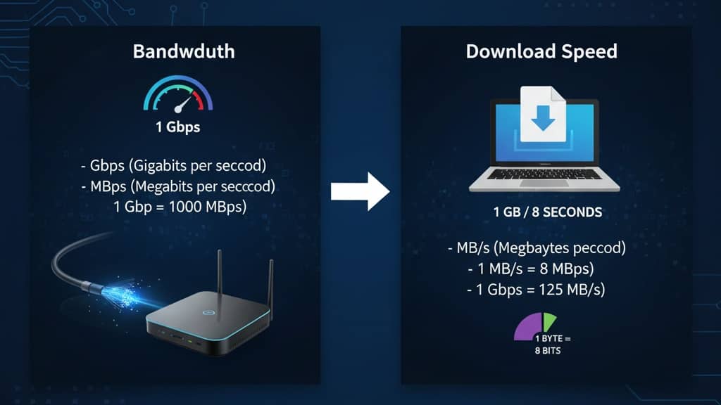 How Many Mbps Are in a Gbps? Conversion Guide and Bandwidth Tips 2025 ...