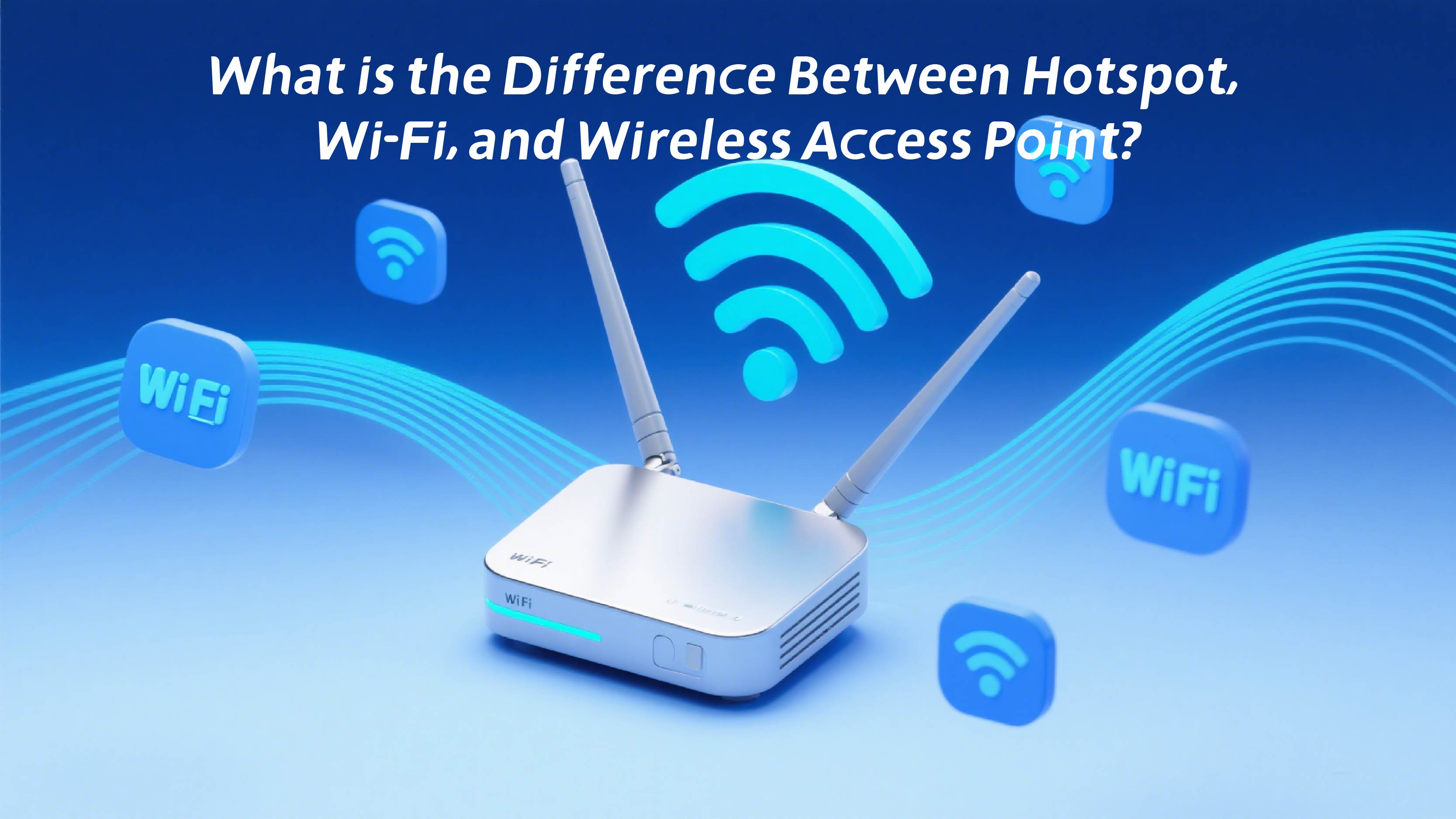 What is the Difference Between Hotspot, Wi-Fi, and Access Point ...