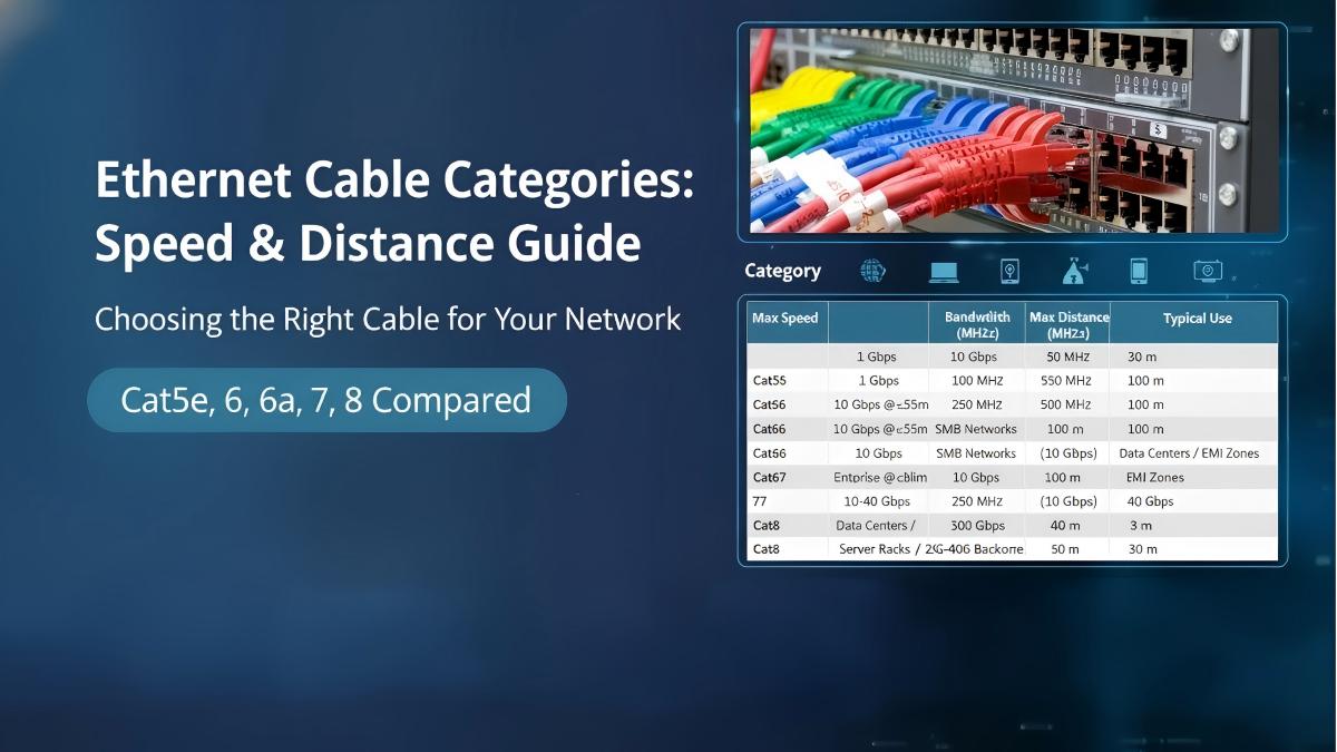 Cat5e vs Cat6 vs Cat7 vs Cat8 Ethernet Cable | Which to Choose in 2026 ...