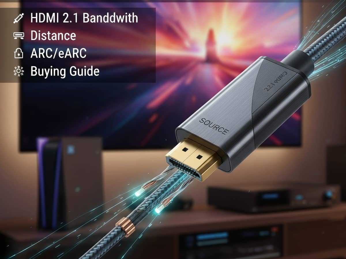 Fiber Optic HDMI Cables Explained: HDMI 2.1, ARC/eARC, and Solutions ...
