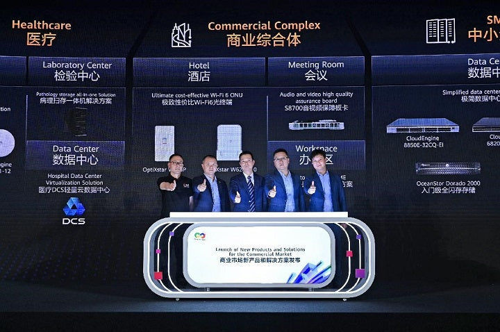 Huawei Unveils Three Product to Enhance Commercial Connectivity 2023 ...