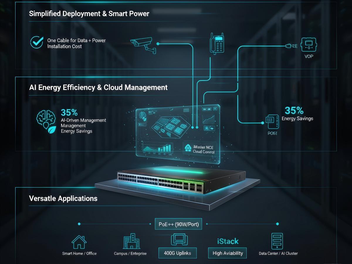 Huawei PoE Switches – Powering PoE APs with Energy Efficiency 2025 ...