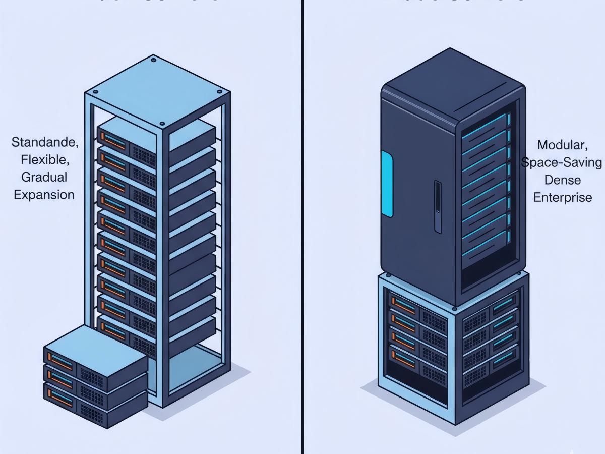 Rack Server vs Blade Server 2025: Differences, Pros & Cons – network ...
