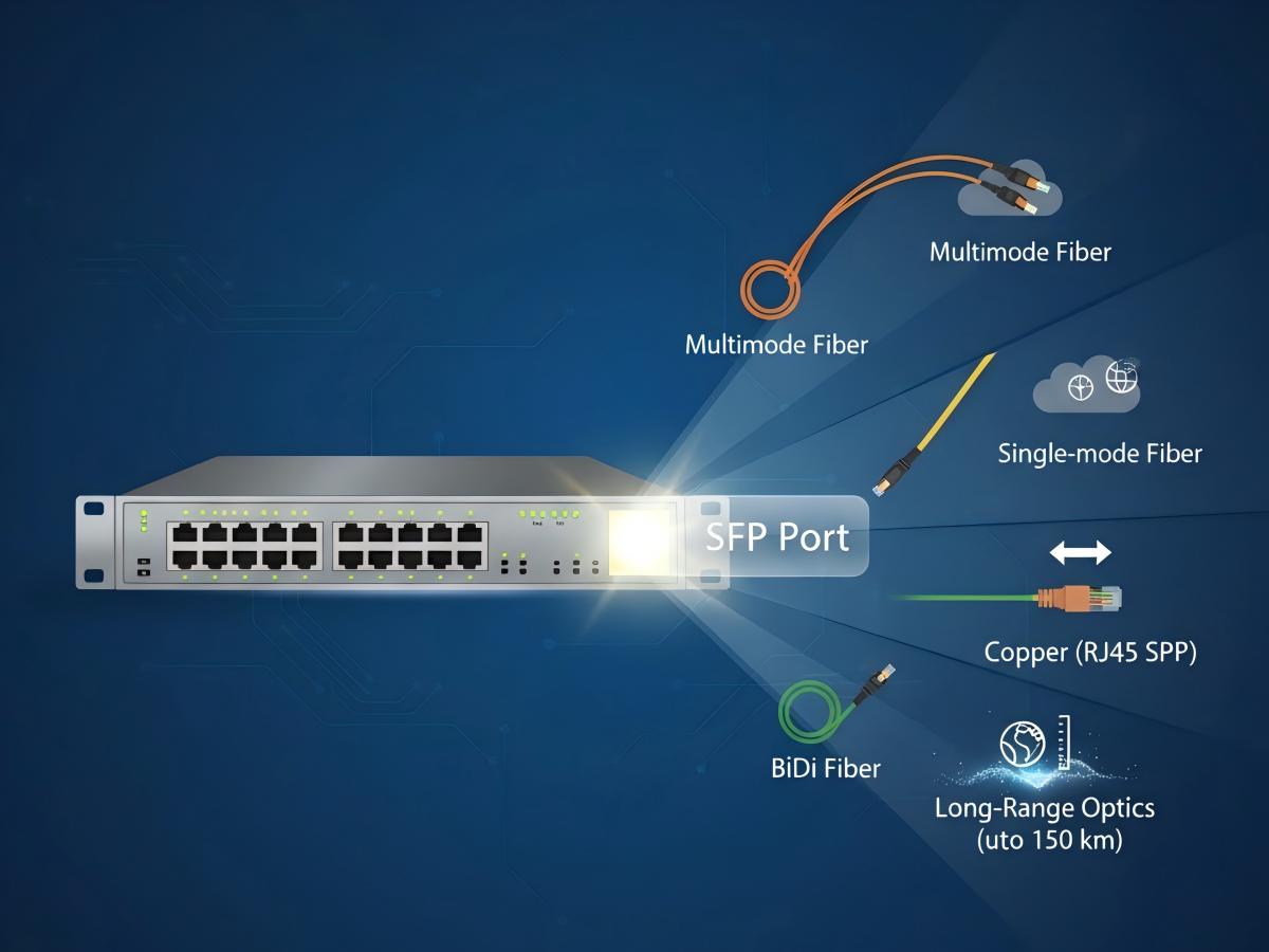 What Is an SFP Port on a Gigabit Switch? Full Guide 2026 – network ...