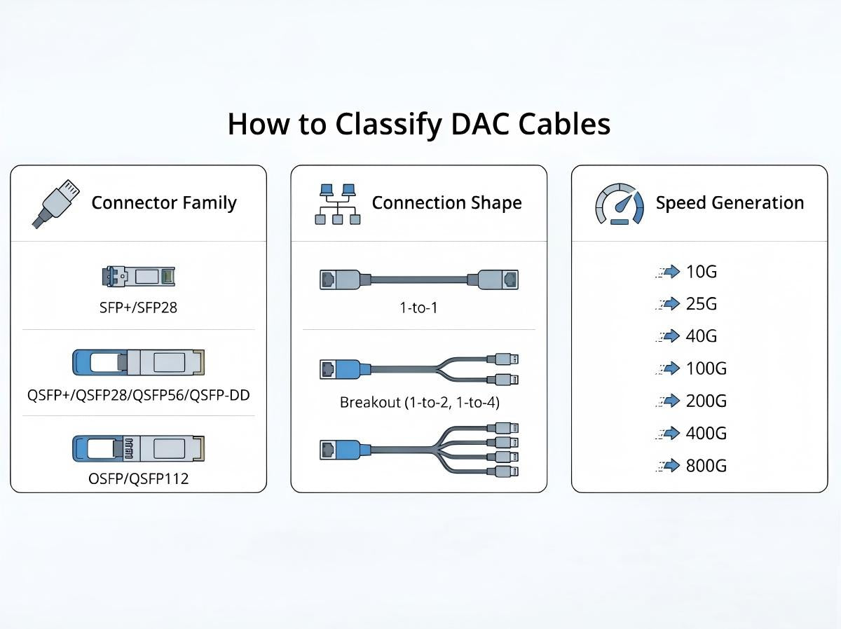 Common DAC Cable Types 10G to 800G: DAC vs AOC vs AEC & Breakouts ...
