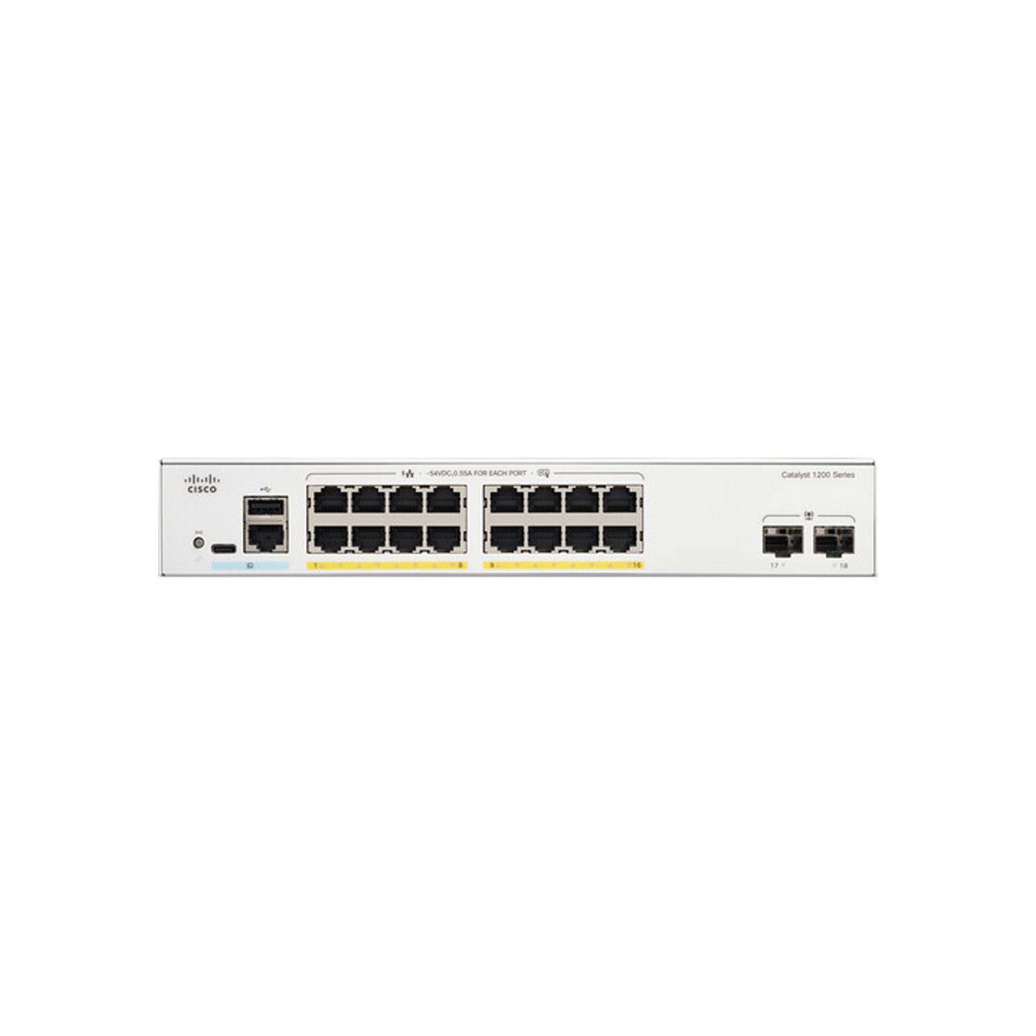 Cisco Catalyst C1200-16P-2G PoE Managed Switch - Network-Switch & Cisco ...