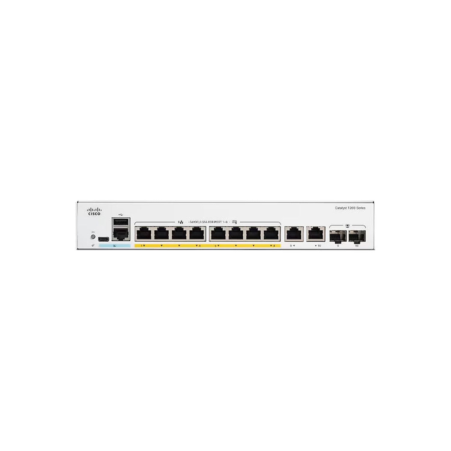 Cisco Catalyst C1200-8FP-2G Full PoE Managed Switch – network-switch.com