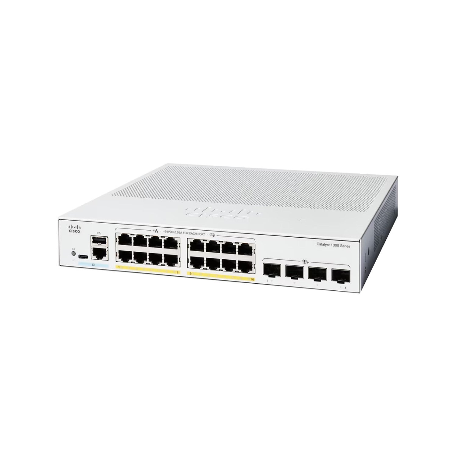 Cisco Catalyst C1300-16P-4X PoE 10G Switch - Network-Switch & Cisco ...