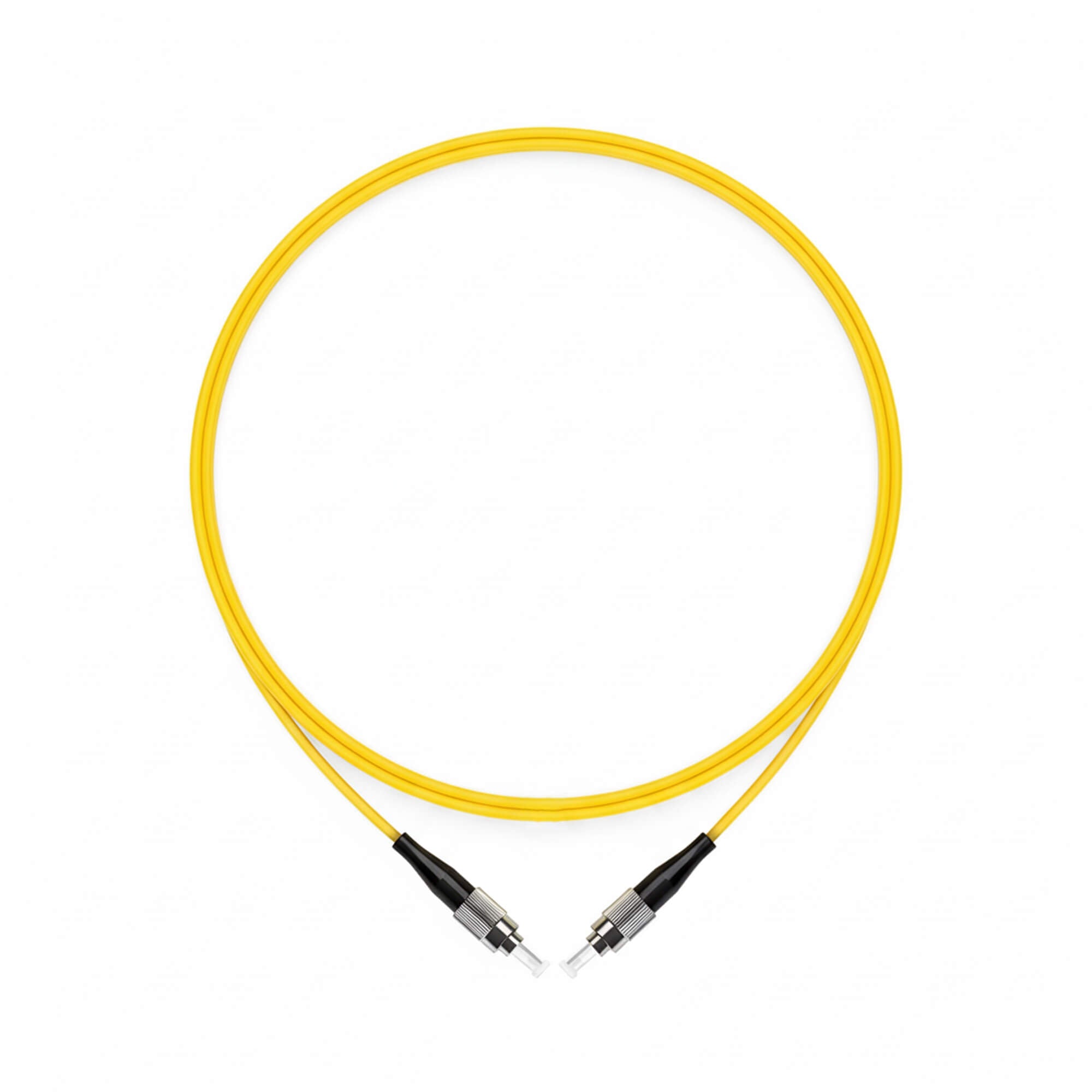 NSComm FC to FC UPC Simplex Single Mode Fiber Patch Cable, 2.0mm OFNR ...