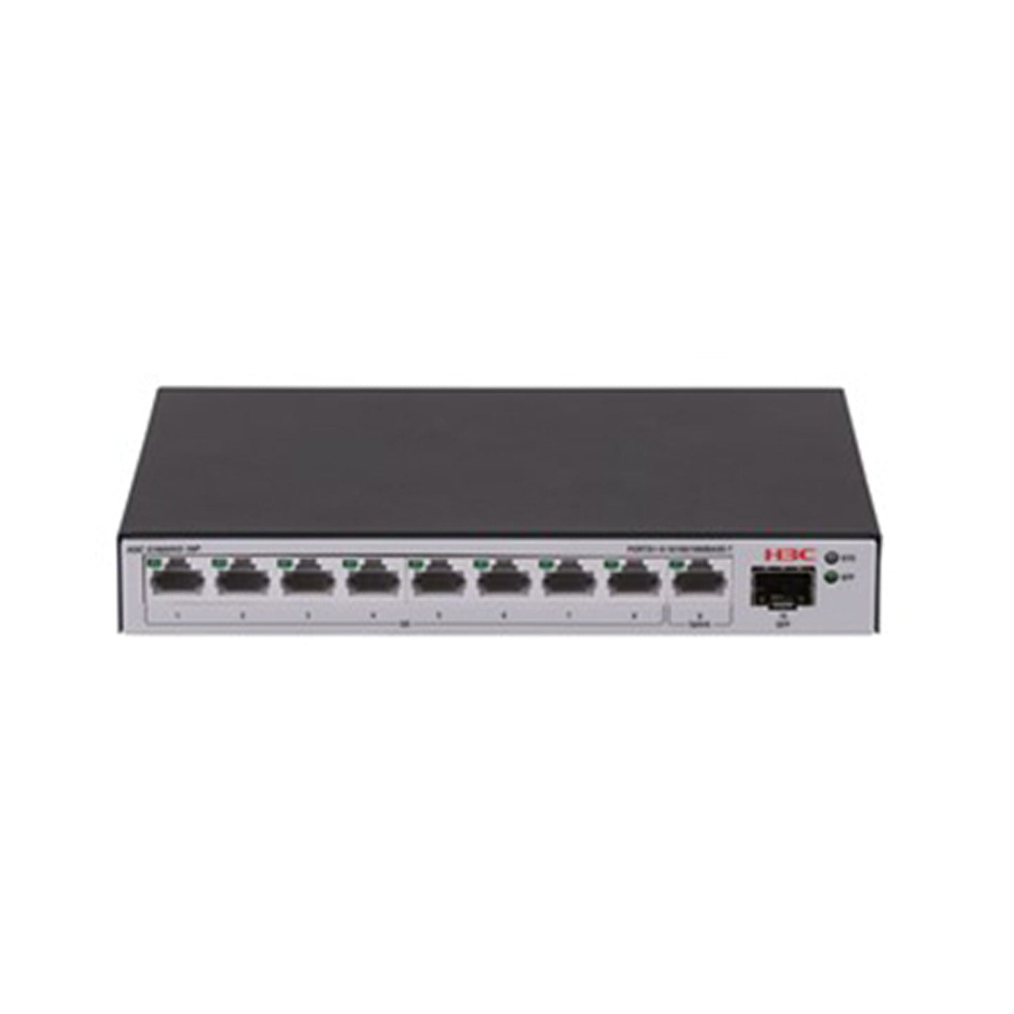 H3C S1600V2-10P-HPWR 8xPoE+ + 1xGE + 1xSFP PoE SMB Switch – network ...