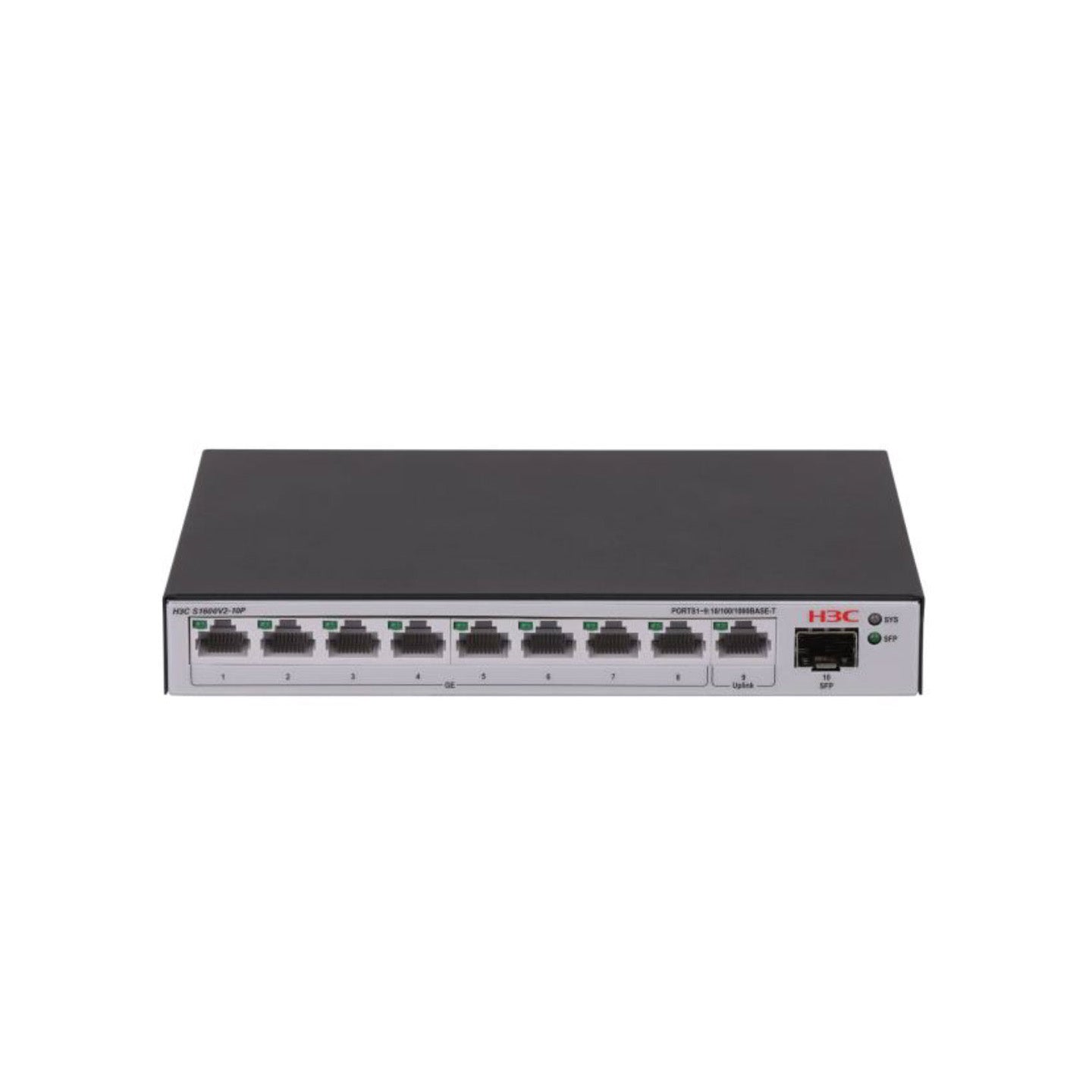 H3C S1600V2-10P 9xGE + 1xSFP Web-Managed SMB Gigabit Switch – network ...