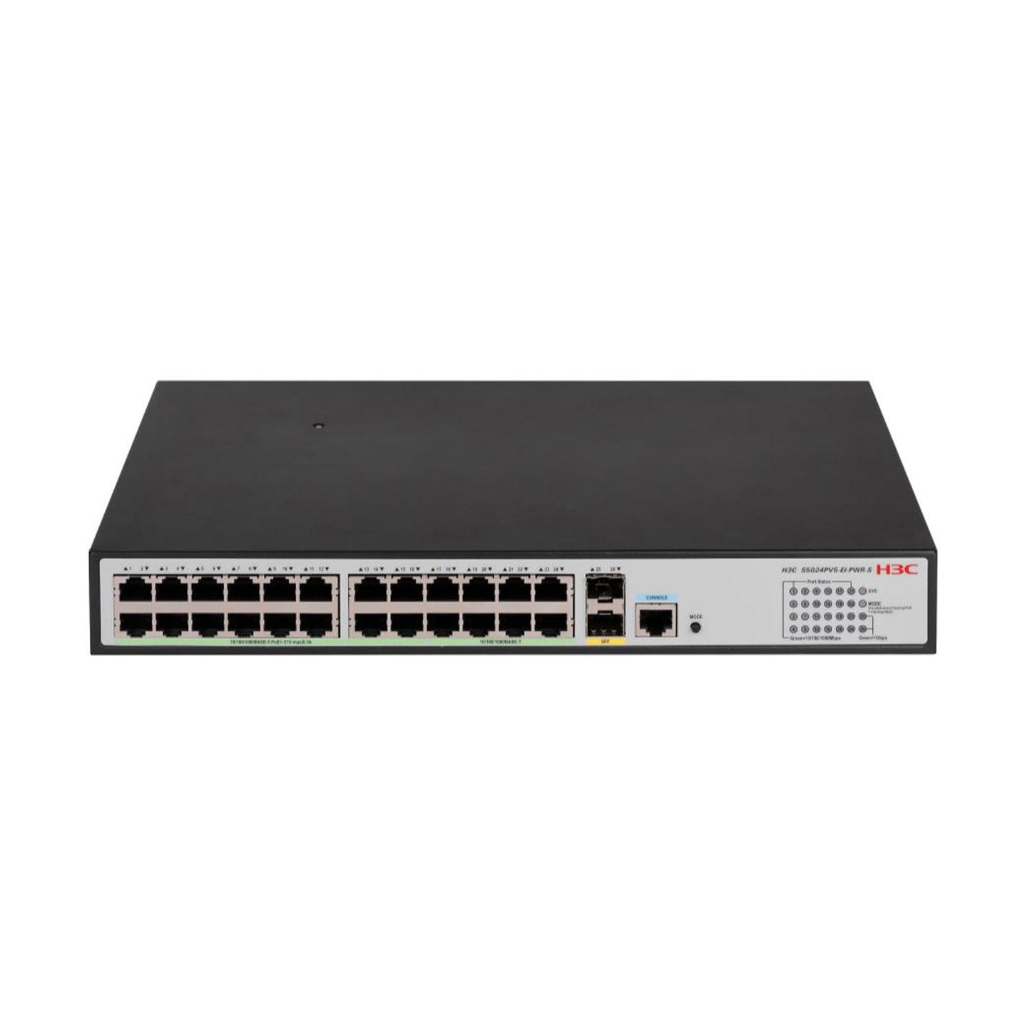 H3C S5024PV5-EI-PWR-S 24-Port PoE+ Gigabit Access Switch for SMB ...