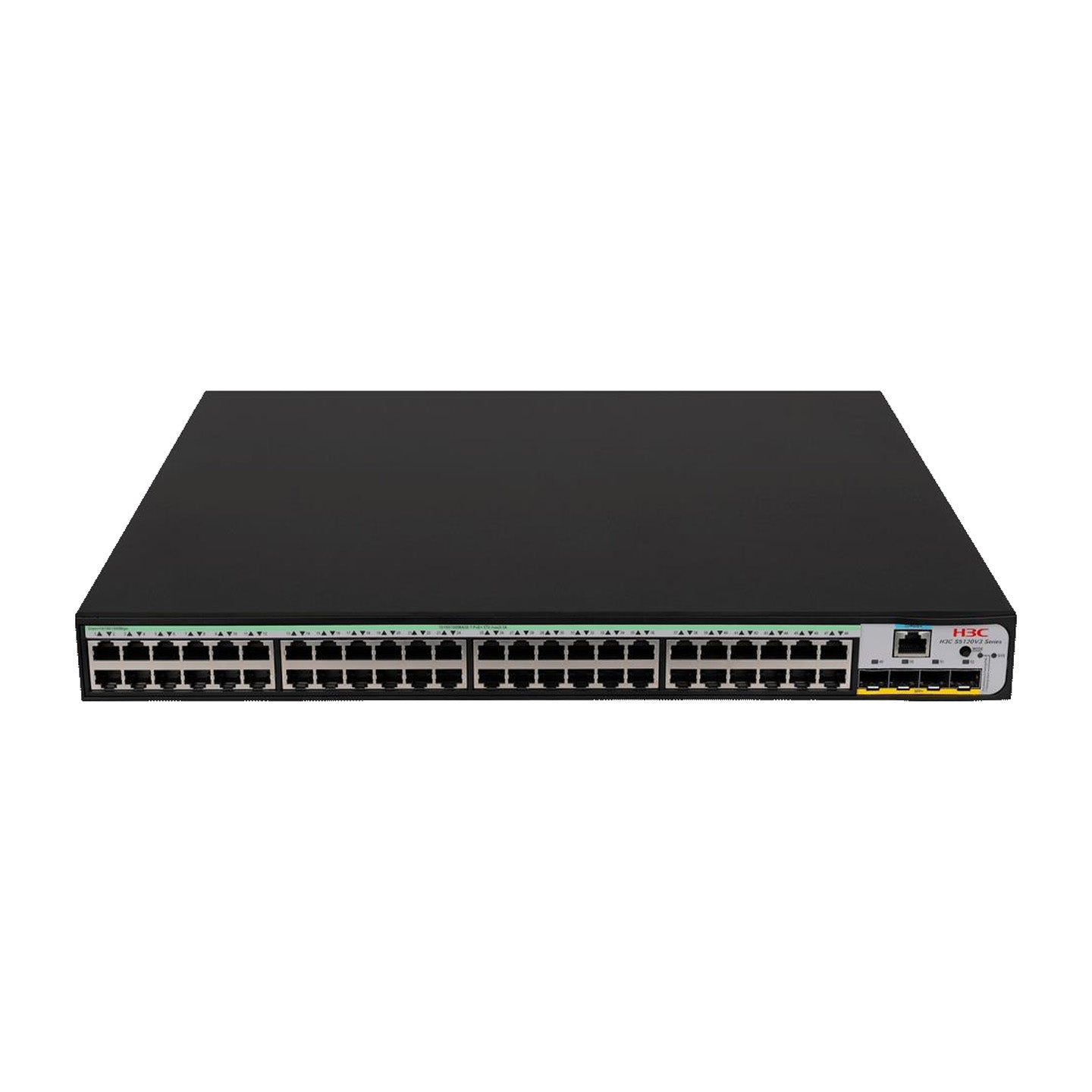 H3C S5120V3-52S-PWR-LI 48xSFP + 4xSFP+ Fiber Switch – network-switch.com