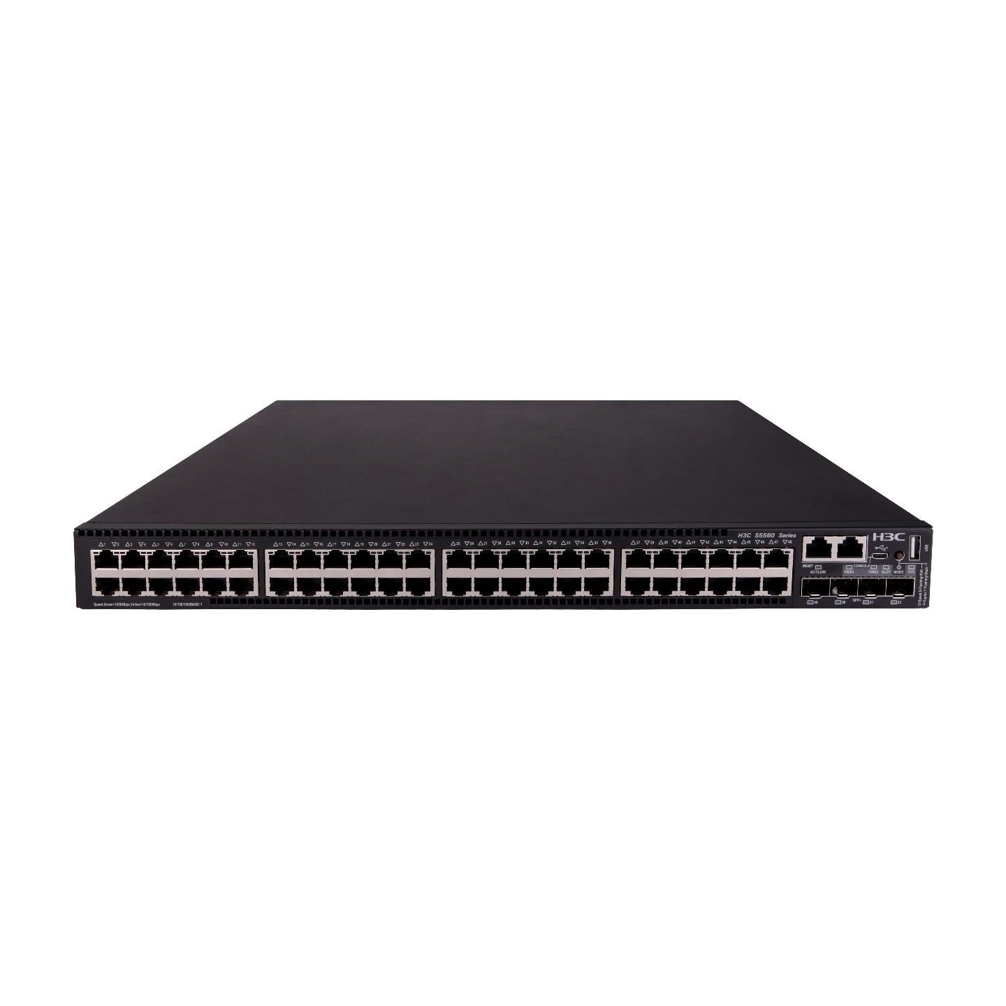 H3C S5560X-54C-PWR-EI 48xGE PoE+ + 4x10G SFP+ High-Density Layer 3 ...