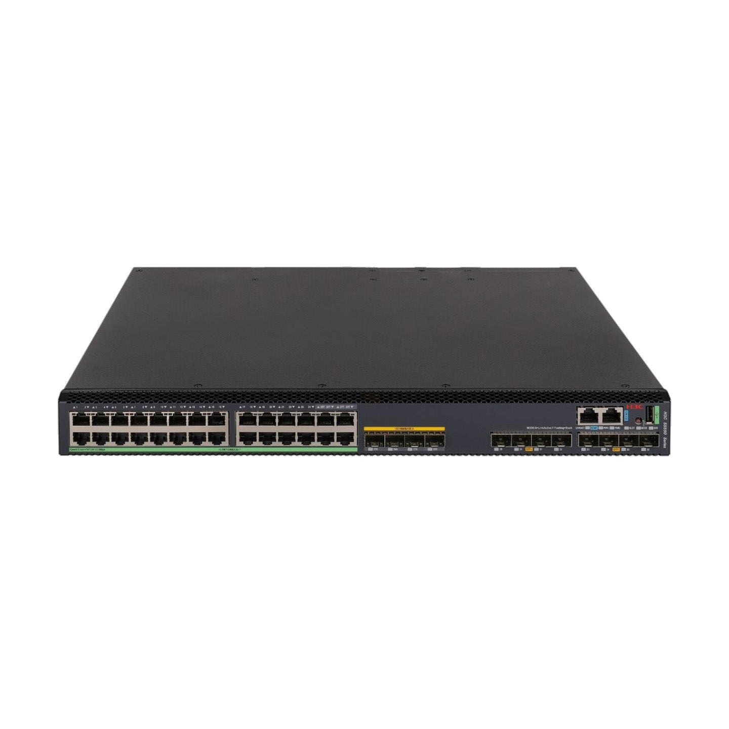 H3C S5590-28T8XC-EI Layer 3 Converged Aggregation Switch – network ...