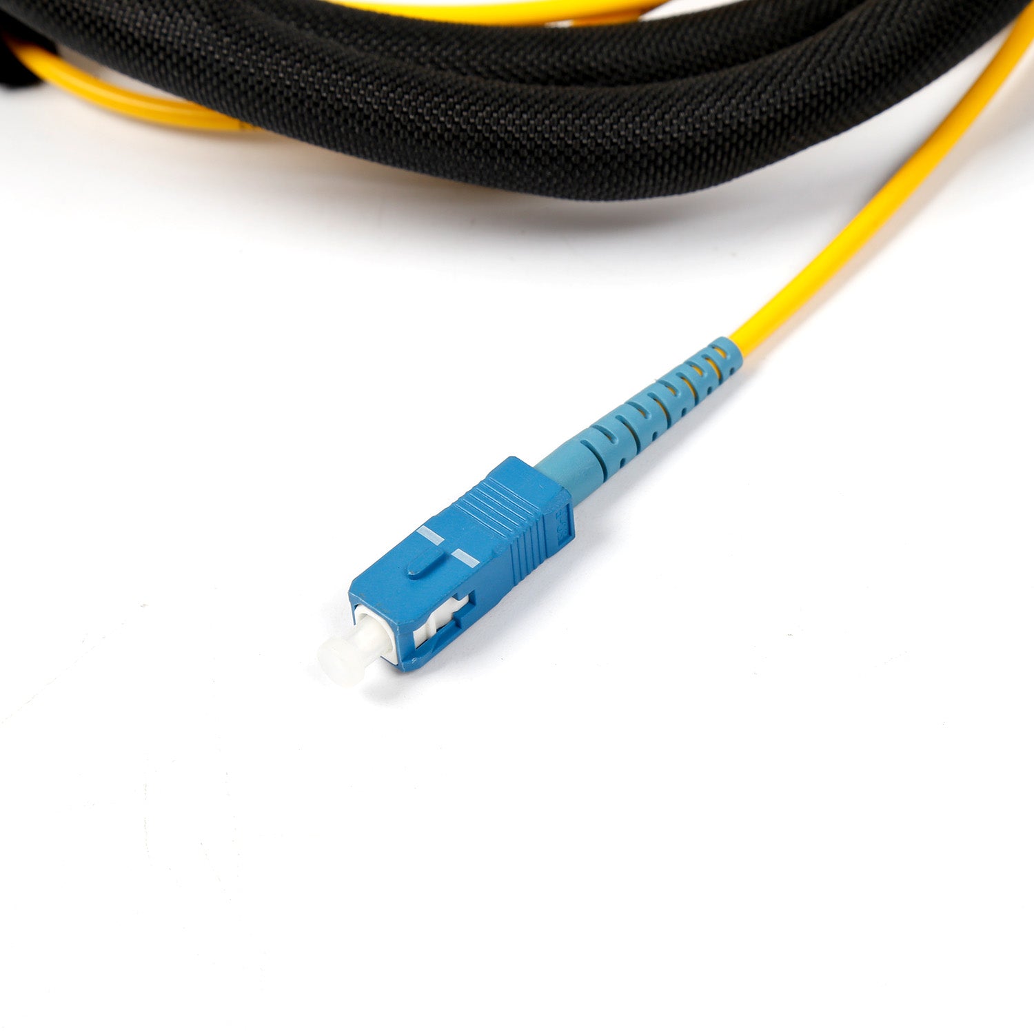 SC APC to FC APC Simplex Single Mode Fiber Patch Cable, 2.0mm OFNR ...