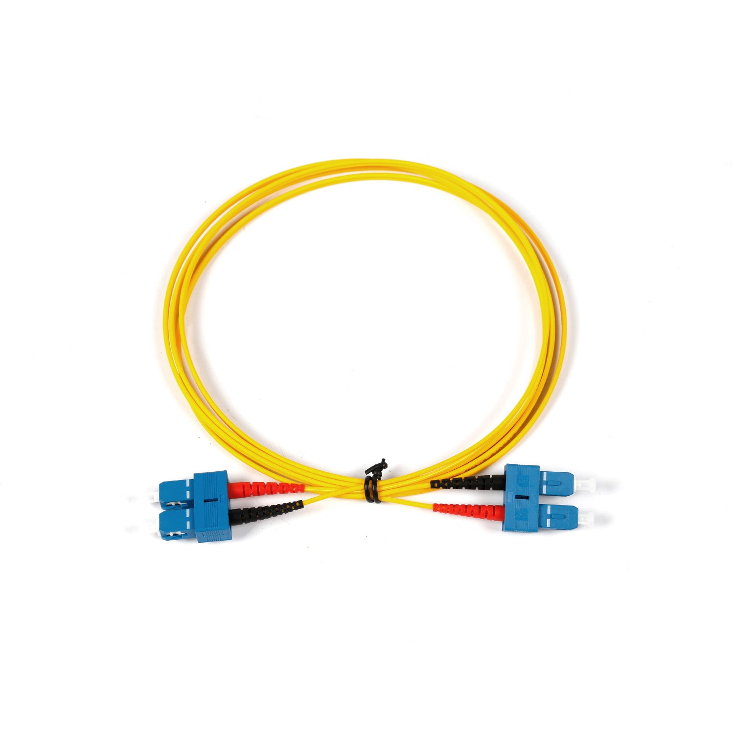 SC to SC Duplex Single Mode OS2 Fiber Patch Cable | 2.0mm OFNR ...