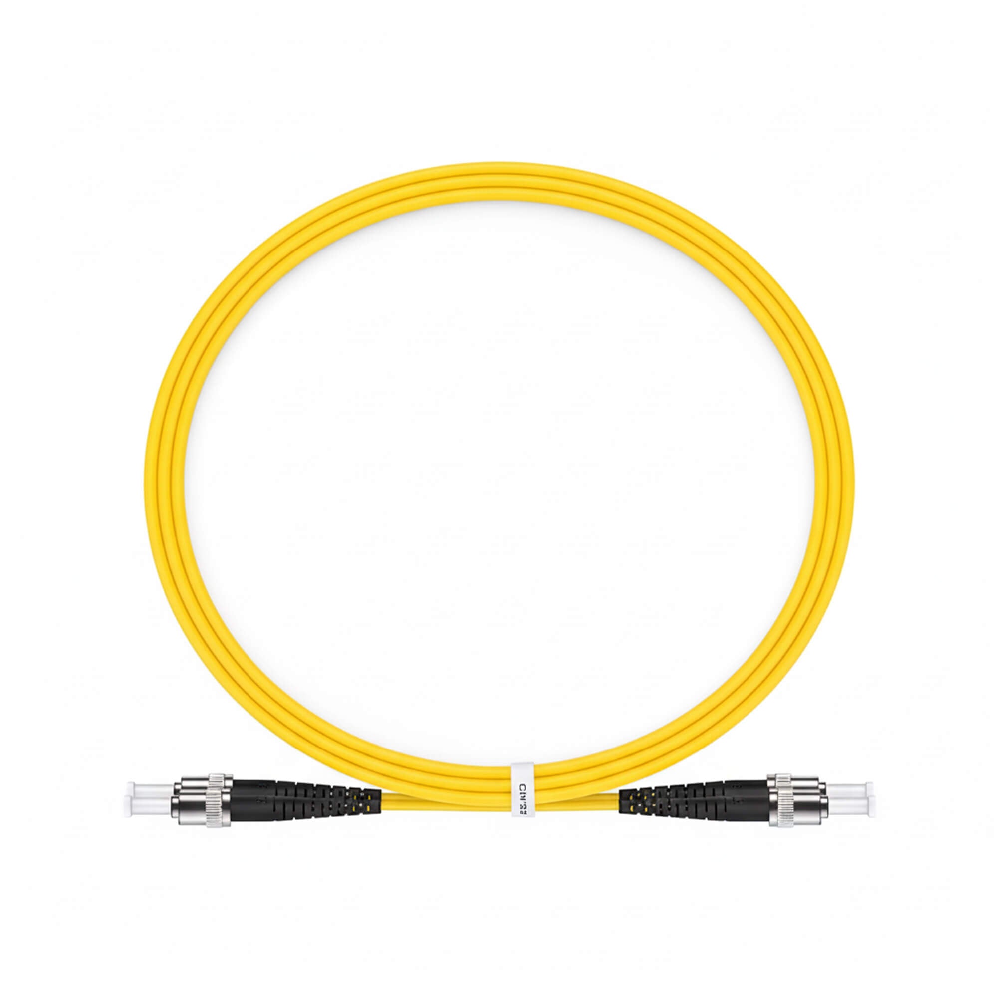 NSComm ST to ST UPC Duplex Single Mode Fiber Patch Cable, 2.0mm OFNR ...